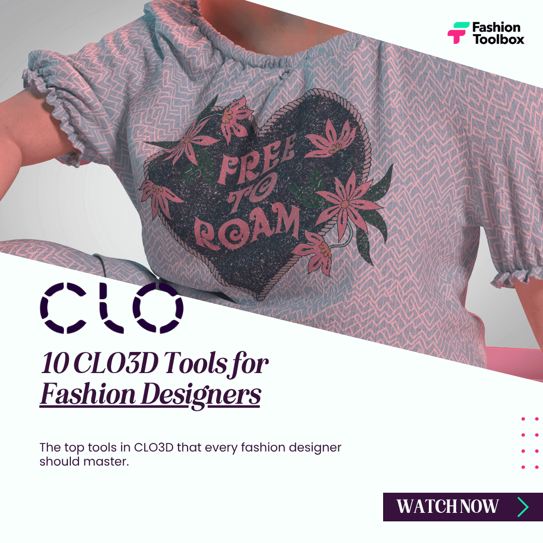 10 CLO3D Tools to Optimise your Workflow for Fashion Designers ...