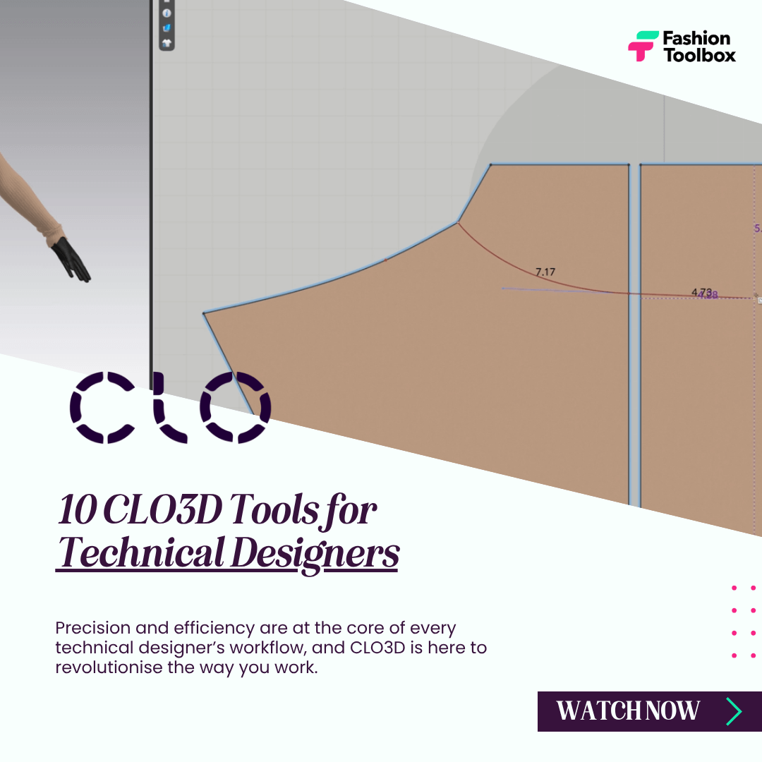 10 CLO3D Tools to Optimise your Workflow for Technical Designers ...
